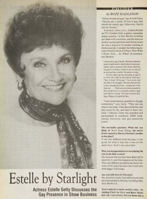 Estelle by Starlight – The Golden Girls Fashion Corner